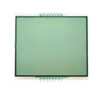 China SJXD-T61661G Segment LCD Display 62.5x57mm TN Positive 3.3V for Temperature Humidity Clock Instruments for sale