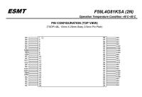 China ESMT F59L4G81KSA 4Gb 512Mx8 3.3V NAND Flash Memory IC BGA67 TSOPI for sale