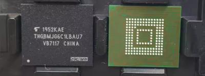 China KIOXIA eMMC 5.1 Memory IC Chips 8GB to 128GB Managed Flash BGA 153 for sale
