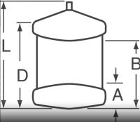 China SMD Tantalum Capacitor 1000uF 6.3V 592D108X96R3R2T20H Original New for sale