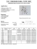 China MF52 Epoxy NTC Thermistor 30K Carbon Film Resistor Non Inductive Resistance for sale