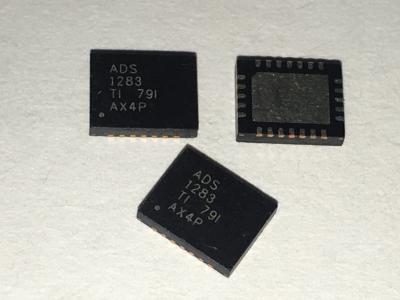 China Texas Instruments ADS1283IRH 31-Bit ADC 128kSPS SPI Sigma-Delta Converter VQFN-24 for sale