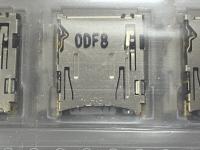 China MICROSD Hirose PC Card Sockets DM3AT-SF-PEJM5 Right Angle Gold for sale