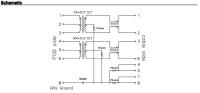 China J1B1211CCD RJ45 Ethernet Connector MODULE WITH 10/100 BASE-TX for sale
