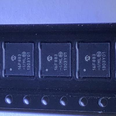 China PIC16F883-I/ML 8-Bit Microcontroller IC 32MHz 7KB Flash QFN-28 Automotive Grade for sale