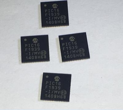 China PIC16F1939-I/MV 8-Bit Microcontroller IC 32MHz 14KB Flash QFN Microchip for sale