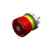 China 22.30mm IP65 Emergency Stop Switch 22mm 1NC Non Illuminated 5A 250V for sale