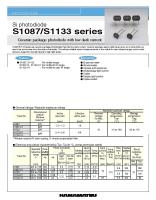 China HAMAMATSU S1133 Photodiode Sensor 2.4x2.8mm Active Area 10V Reverse Voltage for sale
