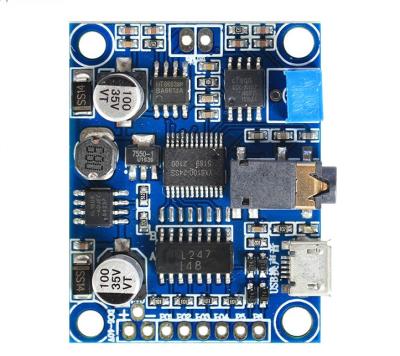 China YX8693 Voice Prompt Power Amplifier Board 5W 4 Ohm DC6V-30V 4 Segment Trigger for sale