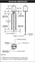 China Everlight MV5439A Bicolor LED Indication Lamp 5mm Green Red 2.3V 1.7V Through Hole for sale
