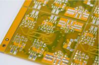China Yellow Lead Free PCBA SMT 6 Layer PCB Fabrication Tin Spraying Process for sale