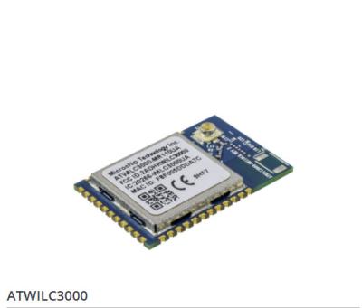 China ATWILC3000 IEEE 802.11 b/g/n Wi-Fi Bluetooth 5.0 Module 2.412-2.472 GHz 18.5 dBm for sale