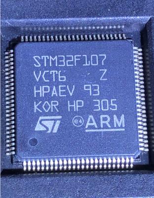 China STM32F107VCT6 STMicroelectronics ARM Cortex-M3 32-Bit MCU 256KB Flash 144LQFP for sale