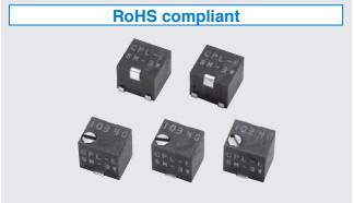 China Nidec Copal SM-31TW103 5Kohm Surface Mount Trimmer Potentiometer 5K Ohm for sale