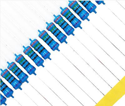 China Carbon Film Fixed Resistor CF1/4W 100 Ohm 5% Leaded Resistor 300V Working Voltage for sale