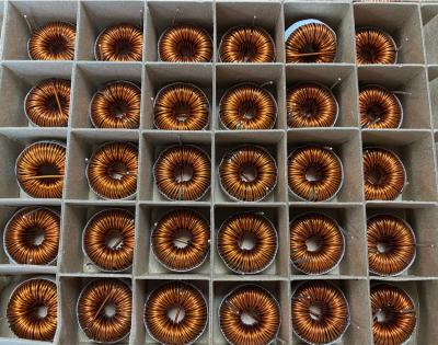 China 120UH 6.8A 61MOHM Electrical Inductor Ral Horizontal Fixed Toroid Inductor for sale