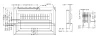 China LCD1602 16 Character LCD Display Module LCM Liquid Crystal Module 3.3V 5.0V for sale