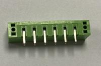 China 5.08mm 6 Pin Terminal Block Connector XK2EDGKM PA66 Screw Terminal 300V 10A for sale