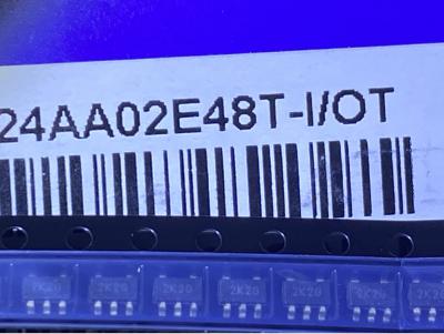 China Microchip 24AA01T-I/OT EEPROM Memory IC 1Kb I2C 400 kHz SOT-23-5 for sale