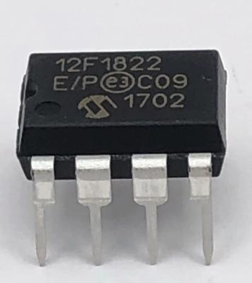 China Microchip PIC12F1822-I/P 8-Bit Microcontroller IC 3.5KB Flash 128B SRAM DIP-8 for sale
