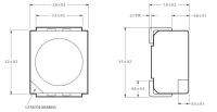 China ASMT-UWB1-ZX3C2 Chip LED PLCC 2 SMD LED Indicator One White Surface Mount for sale