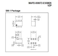 China MACOM MAPD-008072-ESSM26 2 Way Power Divider 5-900MHz Signal Conditioning SM-1 for sale