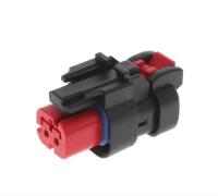China TE Connectivity 2040278-2 AMPSEAL 16 Automotive Connector Plug 2 Position 4.5mm Pitch Red for sale