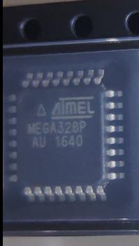 China Microchip ATmega328P-AU 8-Bit AVR Microcontroller 32KB Flash 16MHz TQFP-32 for sale
