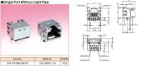 China Subminiature LAN Modular Jack Connector TM11R-5M2-88 11.5mm Height Cat5e Fast Ethernet for sale