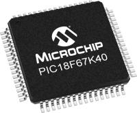 China PIC18LF67K40-I/PT 8-Bit Microcontroller 128KB Flash 64-Pin QFP for Industrial Automotive for sale