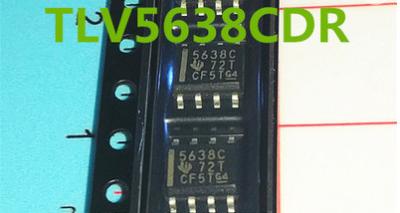 China Texas Instruments TLV5637CD Dual 10-Bit DAC IC 2.7V to 5.5V SPI Interface SOIC-8 for sale