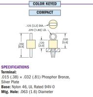 China Thm Thru Hole Mount Test Points Color Keyed 5005 5006 5016 Keystone Electronics for sale