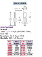 China Thm Thru Hole Mount Test Points Color Keyed 5005 5006 5016 Keystone Electronics for sale