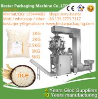 China Automatic Rice Pouch Packing Machine BSTV-420AZ 500g,1KG,2KG,2.5KG,3KG,5KG for sale