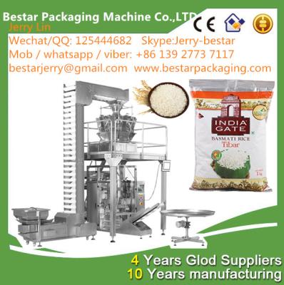 China Full Automatic High-precision Food Weight Measuring Plastic Bag Packaging Machine BSTV-720AZ for sale