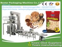 China Automatic peanut pistachiosun flower seed salmond cashew nut backstick pillow bag packing machine Bestar packaging for sale
