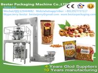 China Automatic Peanut Cashew Nut Pillow Bag Packing Machine 10-50 Bags Per Minute for sale