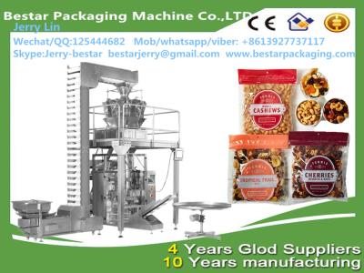China Nuts vertical packaging machine Bestar packaging  BSTV-420AZ 100g,200g,300g, 500g,800g,1KG,2KG,2.5KG for sale