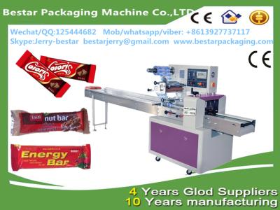 China Automatic Pillow Packing Machine for Chocolate Candy Cake bestar packaging machine BST-350B for sale