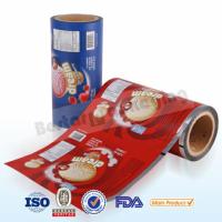 China Food grade plastic wrapping roll film for potato chips with Bestar automatic packing machine for sale