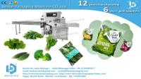 China Bestar horizontal flow packing machine with 12 heads horizontal weigher for fruits vegetables for sale