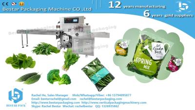 China How to pack different sizes vegetables by one machine automatically for sale