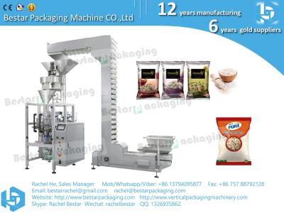China Automatic long grain rice packaging machine BSTV-550BZ for sale