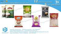 China How to pack rice for 5kgs plastic bag for sale