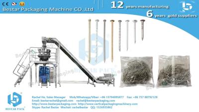 China Iron nail 60mm length automatic weighing and packaging machine BSTV-450AZ for sale