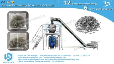 China Bestar wire nails packaging machine with automatic weighing function BSTV-450AZ for sale