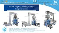 China Aquarium salt ball for oranmetal fish pouch weighing packaging machine BSTV-450AZ for sale