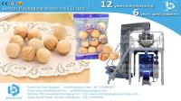 China Aquarium salt ball for oranmetal fish pouch weighing packaging machine BSTV-450AZ for sale