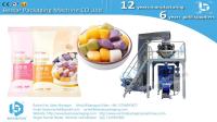 China Aquarium salt ball for oranmetal fish pouch weighing packaging machine BSTV-450AZ for sale