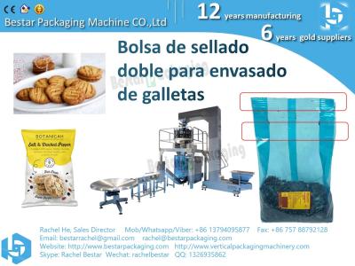 China Biscuit packaging machine, customized double-end sealed bag BSTV-450AZ for sale